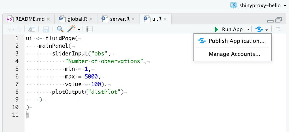 Push Button Publishing for Shiny Apps | R-bloggers