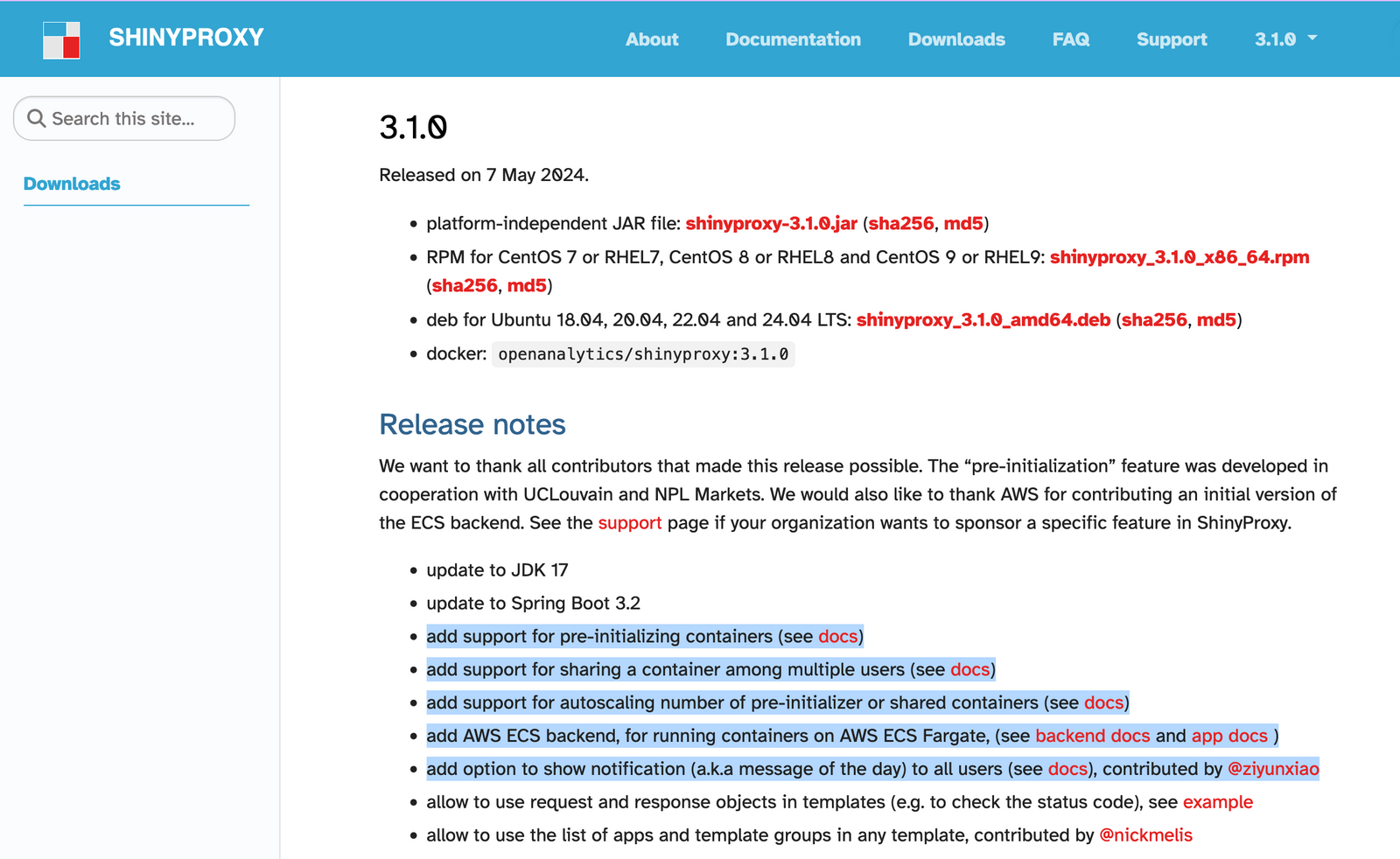 What Is New in ShinyProxy 3.1.0 | R-bloggers
